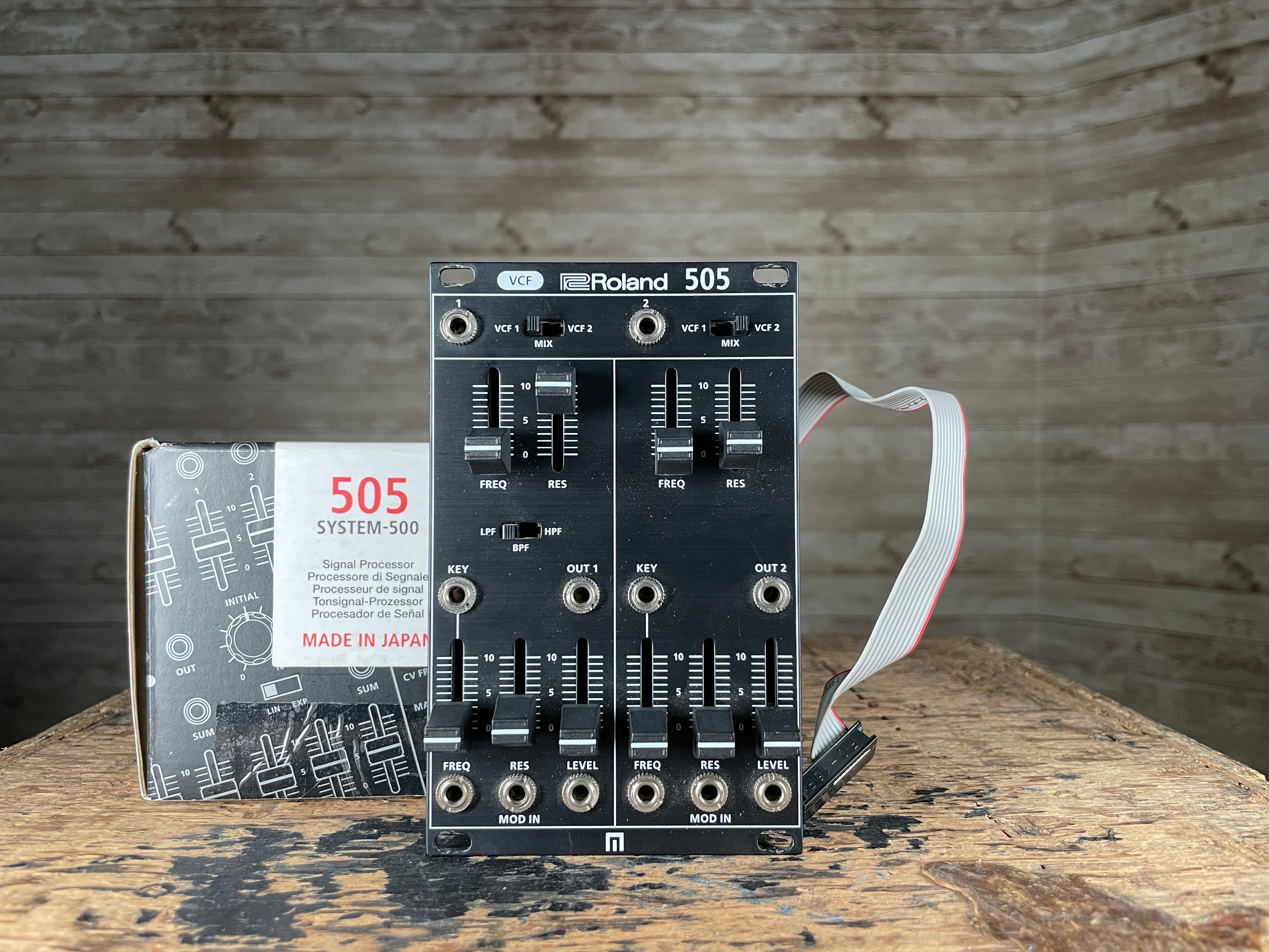 Roland System-500 505 VCF with Original Box Used Hamilton | Cask Music