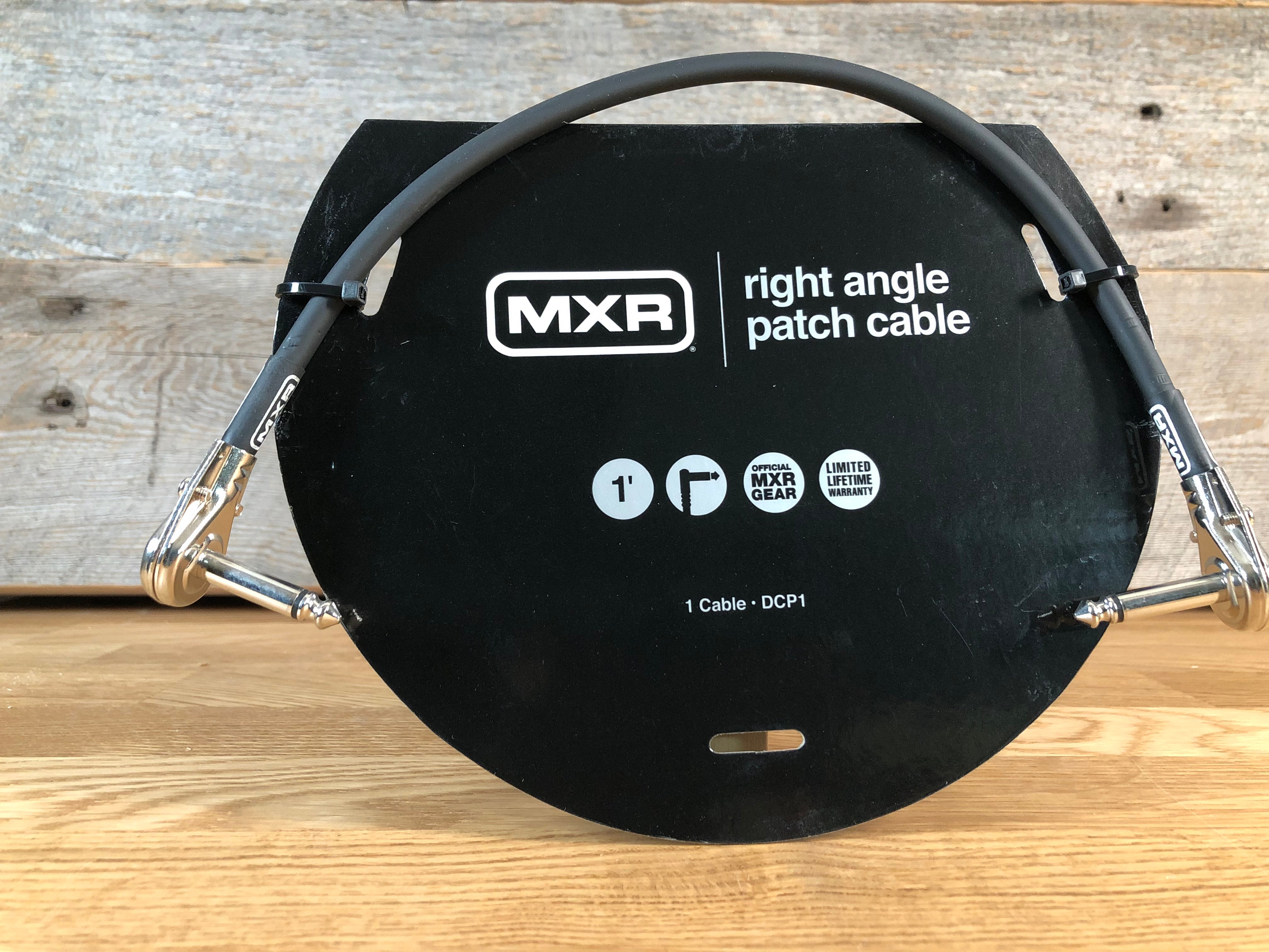 MXR Short Instrument Cable with Pancake Plugs Toronto, ON | Cask Music